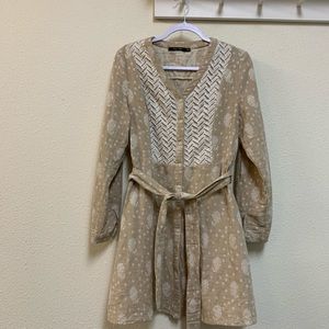 Doe & Rae | Dresses | Doe And Rae Adorable Button Dress Size M | Poshmark